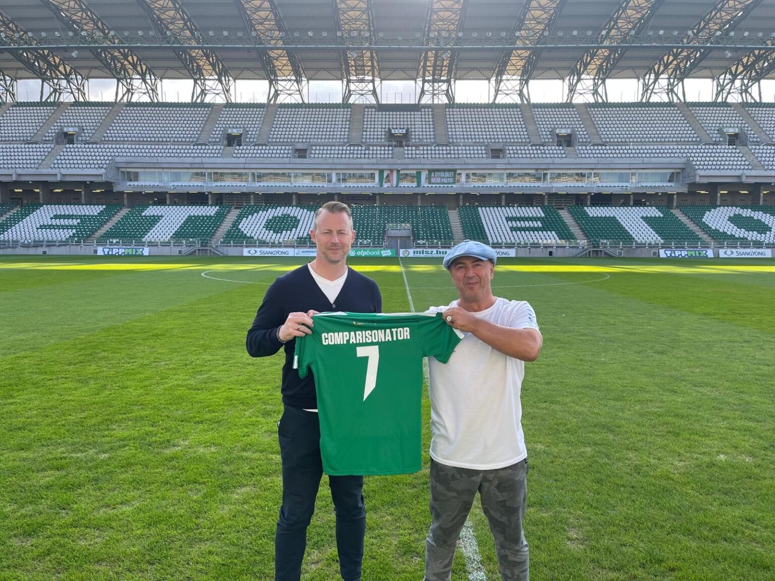 Győri ETO'yu Comparisonator Platformu ile 2. yılında ağırlamaktan gurur ...